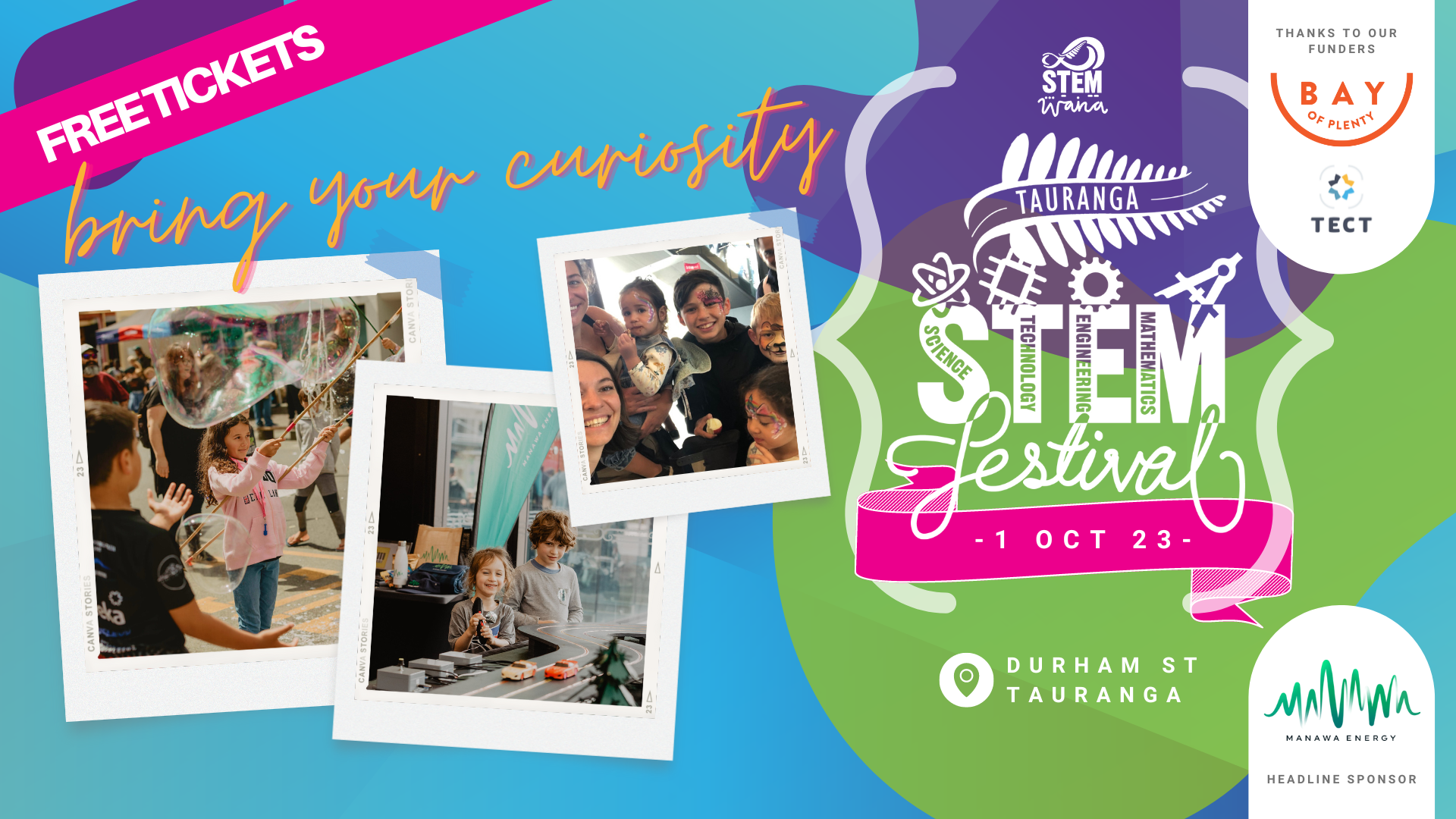 Logos and Assets | Tauranga STEM Festival